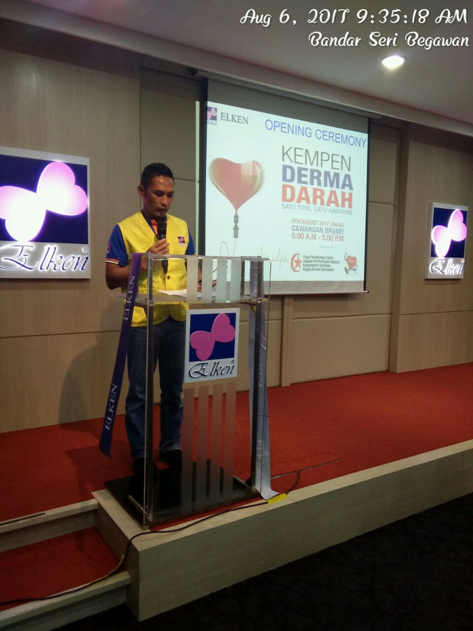 Berita - Elken Brunei anjurkan Kempen Derma Darah